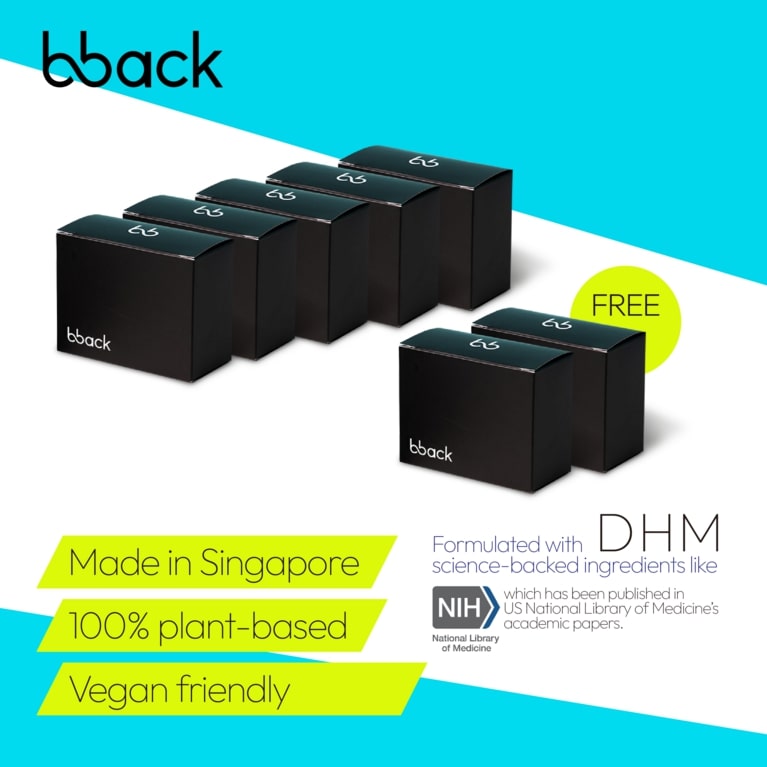 【限時9折】Bback 解酒丸 (320粒/8盒)|DHM 極速舒緩宿醉 – bback HK